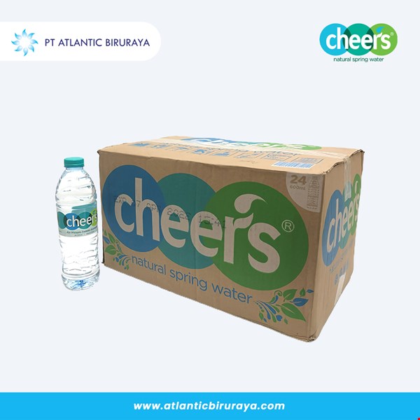 Jual Cheers Natural Botol 600 ml oleh PT. Atlantic Biruraya