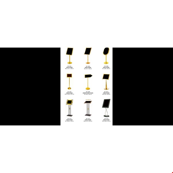 Jual SIGNAGE STANDING INFO / TIANG INFO oleh PT. Yanmaris Mitra Sarana