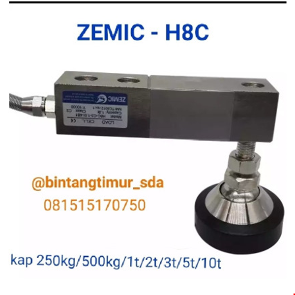 Jual Load Cell Merk Zemic H8C, 10 ton oleh CV. Bintang Timur
