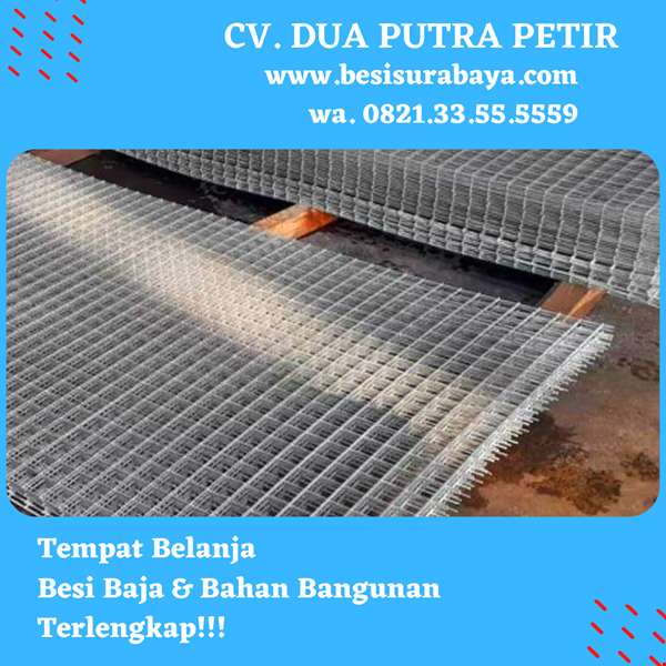 Harga Wiremesh Special Mesh Galvanis M4 Kotak 50x50 mm (1.2x2.4 m) oleh ...