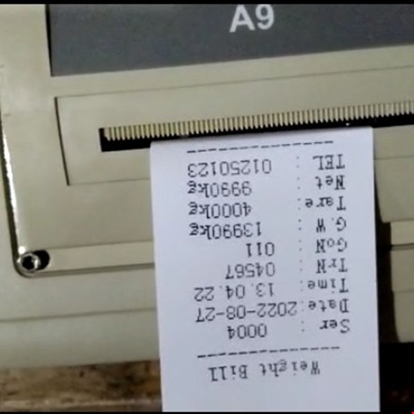Jual kertas printer timbangan a9p a1p oleh CV. Bintang Timur