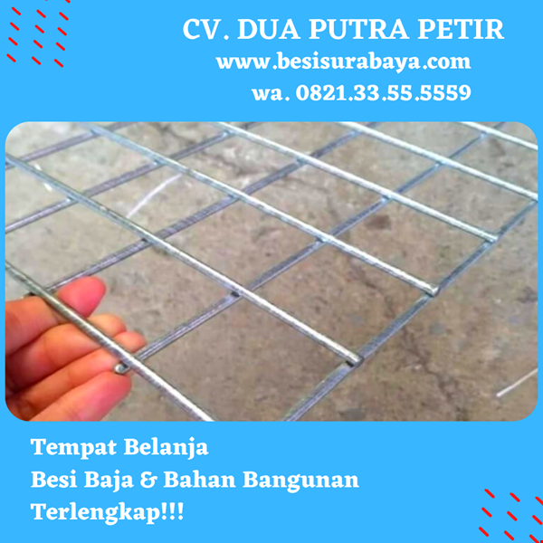 Jual Wiremesh Special Mesh Galvanis M3.3 Kotak 50x50 mm (1.2x2.4 m ...