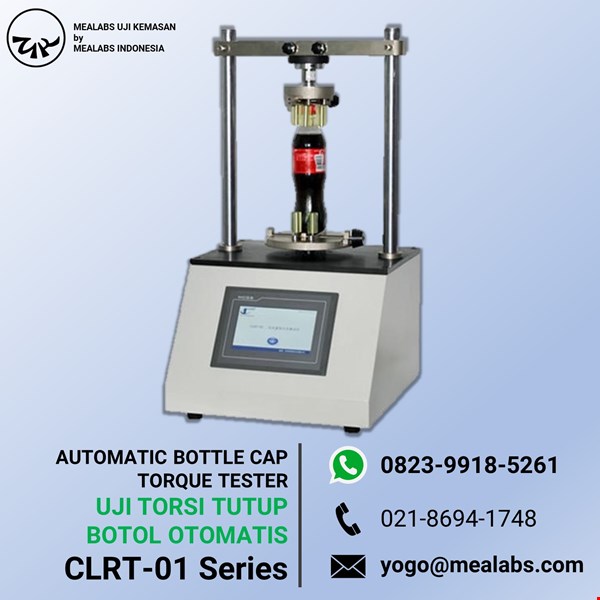 Jual Alat Uji Kemasan Plastik Botol (Cap Torque Tester) oleh PT ...