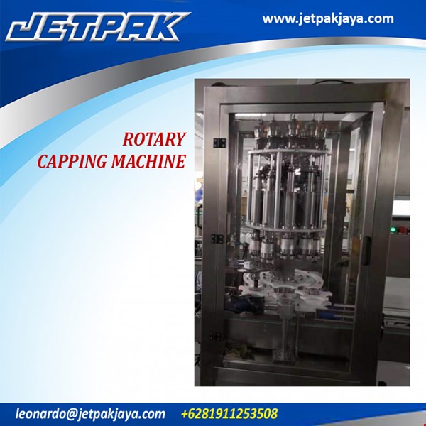Jual Rotary Capping Machine oleh PT. Jetpak Mandiri Jaya