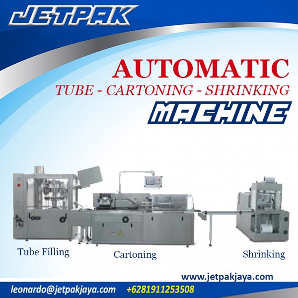 Jual Automatic Tube-Cartoning-Shrinking Machine oleh PT. Jetpak Mandiri ...