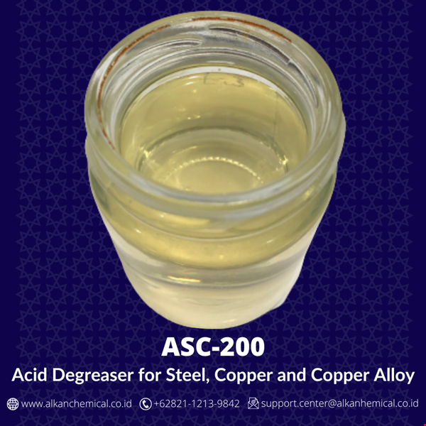 Jual ASC-200 | ACID DEGREASER / SOAK CLEANER oleh PT. Alkan Chemical Indonesia