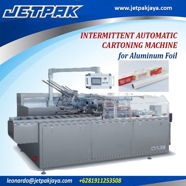 Jual intermittent Automatic Cartoning Machine For Aluminum Foil oleh PT ...