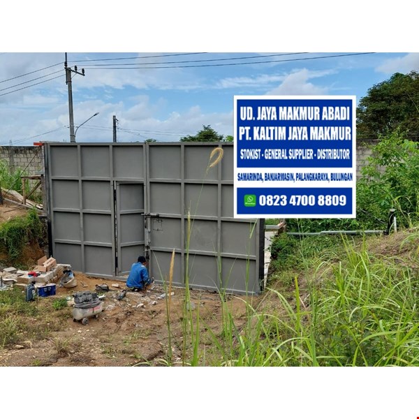 Jual PINTU BESI GERBANG WORKSHOP BERKUALITAS TERBAIK MURAH BONTANG oleh ...