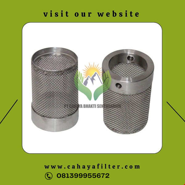 Jual Stainless Steel Wire Screen Mesh Strainer Filter oleh PT. Cahaya ...