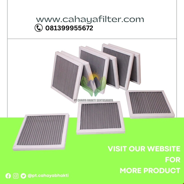 Jual High Pressure Air Filter Panel oleh PT. Cahaya Bhakti Sentosaraya (Cahaya Filter)