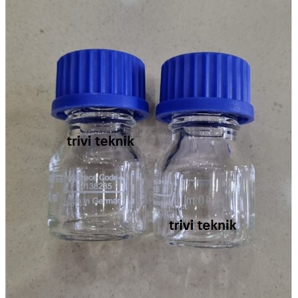 Jual botol glass laboratorium 10ml Schott Duran oleh pt trivi teknik