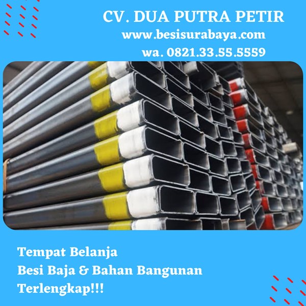 Jual Besi Kanal C / CNP 75 x75 x 35 x 1.5 mm x 6M oleh CV. Dua Putra Petir