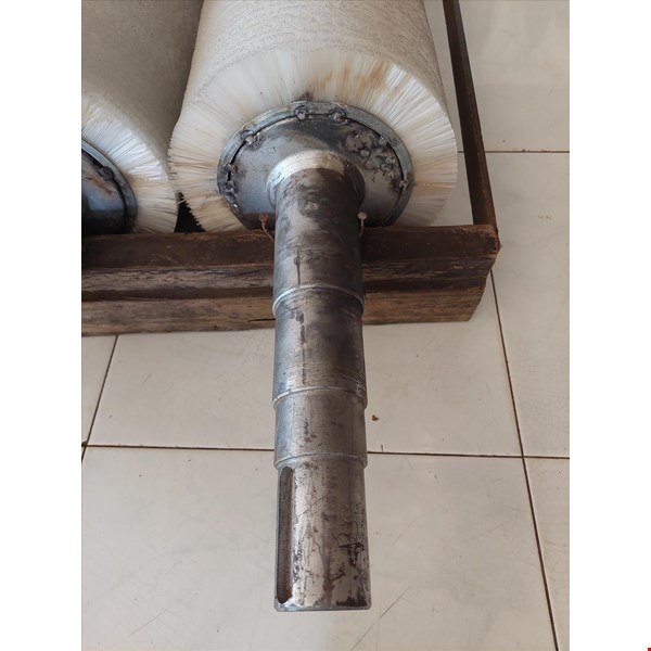 Jual Spiral roll coil brush sheet metal finish Sikat rol pembersih plat ...