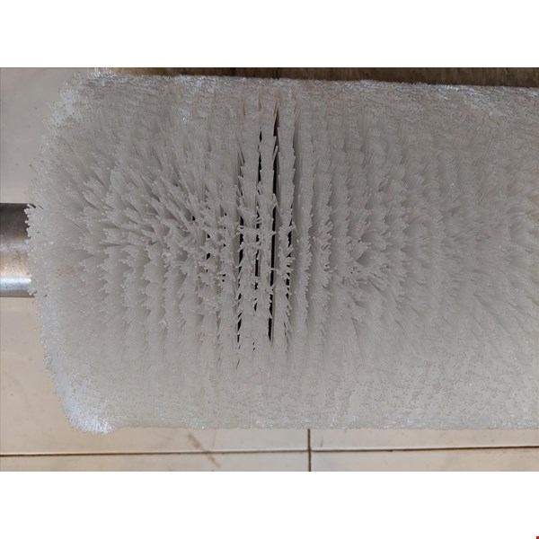 Jual Spiral roll coil brush sheet metal finish Sikat rol pembersih plat ...