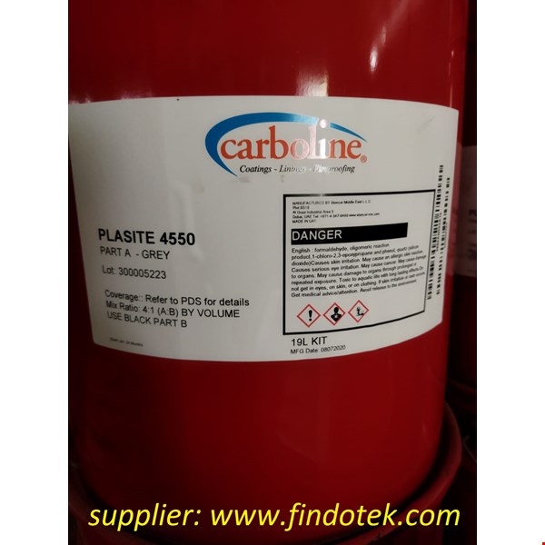 Jual Cat Tahan Asam Sulfat 98%, Cat Tahan Kimia Carboline Plasite 4550 ...