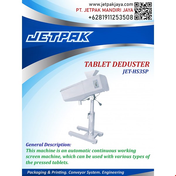 Jual tablet deduster JET-HS3SP oleh PT. Jetpak Mandiri Jaya