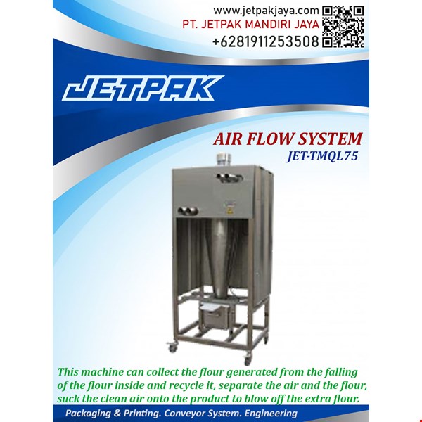 Jual air flow system JET-TMQL75 oleh PT. Jetpak Mandiri Jaya