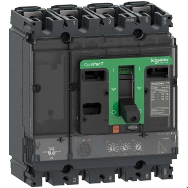 Jual C25H42D250 Circuit breaker ComPacT NSX250H, 70kA at 415VAC ...