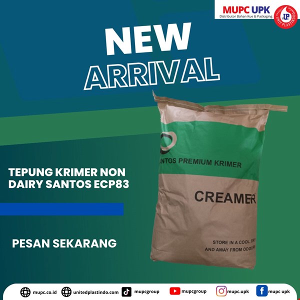 Jual Krimer Non Dairy Creamer Santos ECP 83 25kg oleh PT. Mitra Unit ...