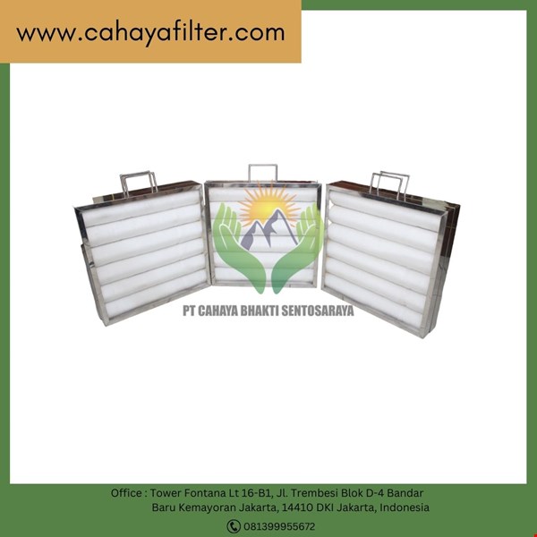 Jual CUSTOMIZED FILTER AHU HVAC SYSTEM oleh PT. Cahaya Bhakti ...
