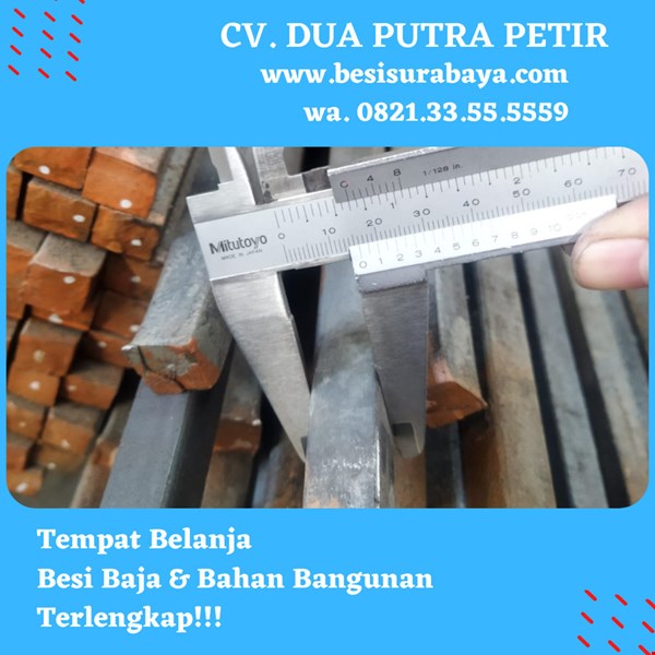 Supplier As Kotak Stainless Steel Besi Segi 4 besi 16mm x 6m oleh CV ...