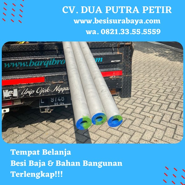 Jual Pipa Besi Seamless 2 inch SUS304 SCH 40 panjang 6m oleh CV. Dua ...