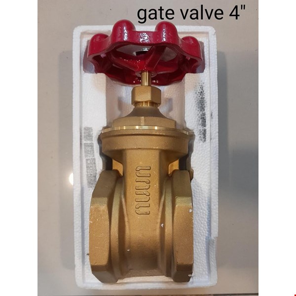 Jual Gate Valve / Stop Kran Bahan Kuningan / Brass merk Unnu oleh PT ...