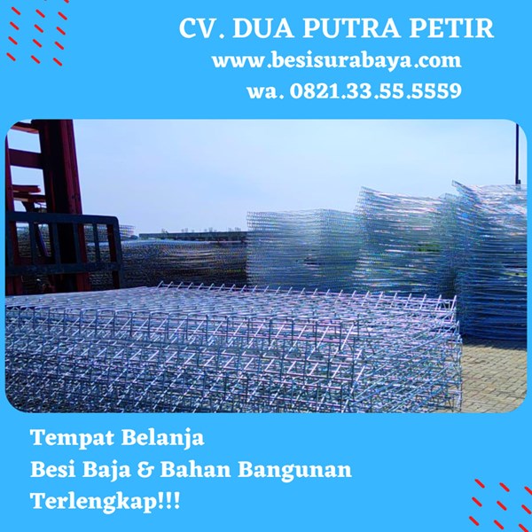 Jual Pagar BRC ukuran 1.9m x 2.4m diameter 7mm oleh CV. Dua Putra Petir