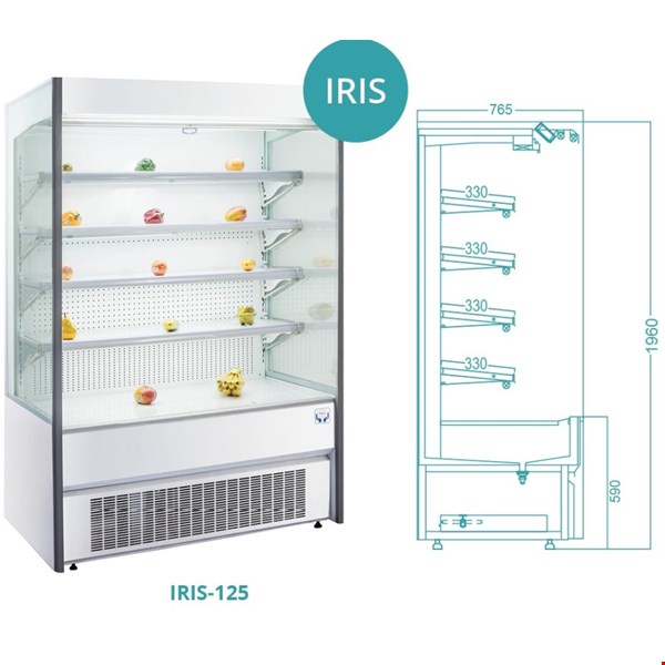 Jual Lemari Rak Pendingin Minuman Type: IRIS-200 GEA oleh PT. Surya ...