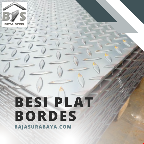 Jual Besi Plat Bordes 1,2mm oleh Beta Steel Surabaya