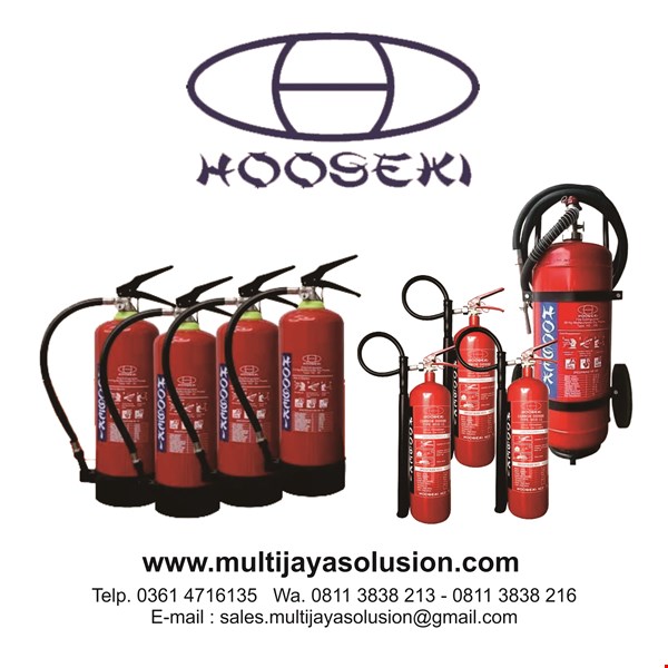 DISTRIBUTOR TABUNG PEMADAM KEBAKARAN (APAR) HOOSEKI BALI oleh Multi ...