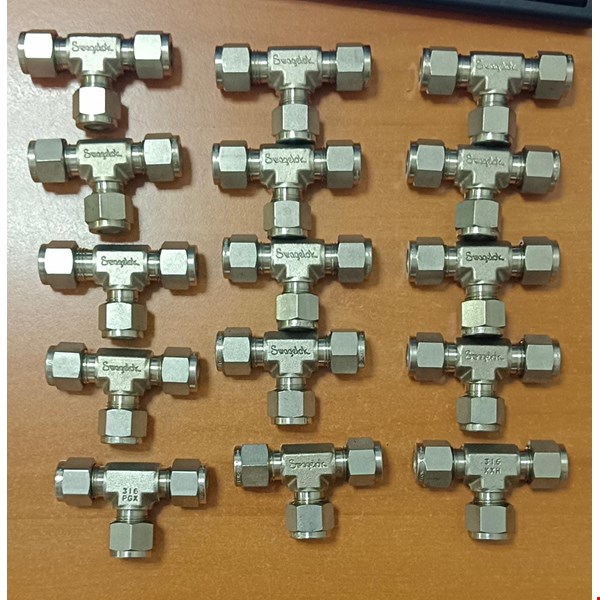 Jual TEE UNION 3/8, SS 316 SWAGELOK oleh PT. Bertha Sinar Teknik