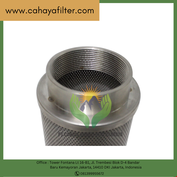 Jual Filter Oli Alat Berat 40 Mikron Stainless Steel oleh PT. Cahaya ...
