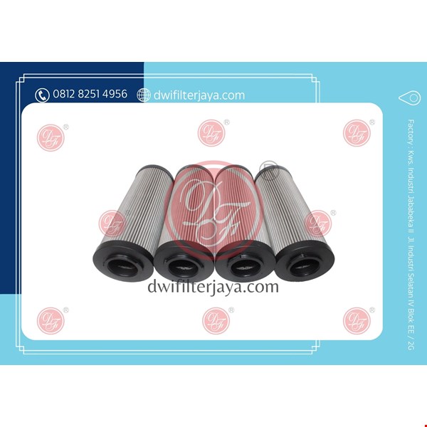 Jual SS Filter Oli Hidrolik untuk Alat Berat oleh PT. Dwi Filter Jaya