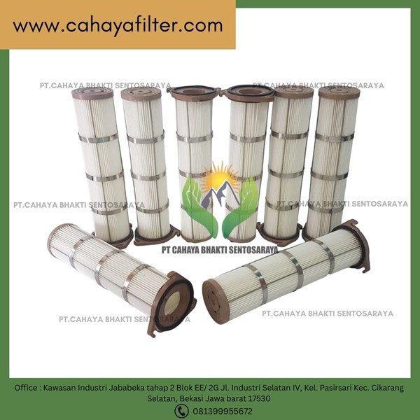 Jual Pulse Jet Cartridge Filter For Dust Collector oleh PT. Cahaya ...