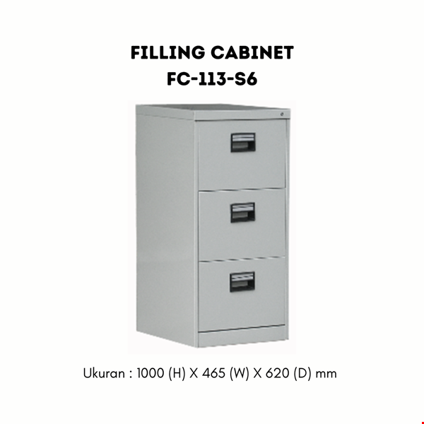 Jual FILLING CABINET FC-113-S6 oleh PT. Filwerd Indonesia Solusindo
