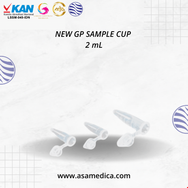 Jual Alat Kesehatan NEW GP SAMPLE CUP 2 ml ( Bahan Habis Pakai) oleh PT ...