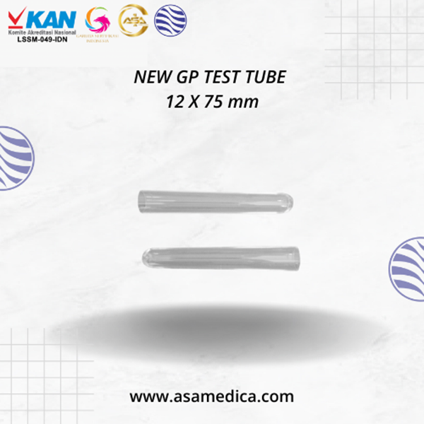 Jual Alat Kesehatan NEW GP TEST TUBE 12 X 75 mm ( Bahan Habis Pakai ...