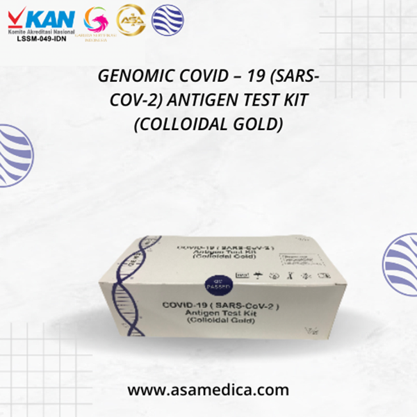 Jual Rapid Test GENOMIC COVID – 19 (SARS-COV-2) ANTIGEN TEST KIT oleh ...