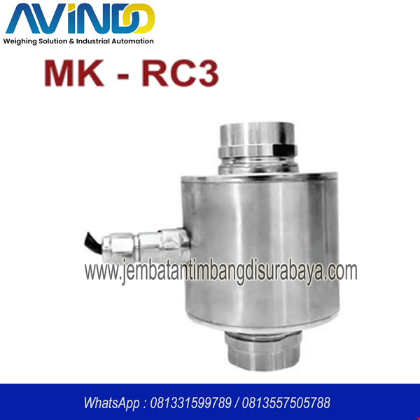 Jual LOAD CELL MK RC3 – MK CELLS - Surabaya oleh CV. Avodamitra Indotech