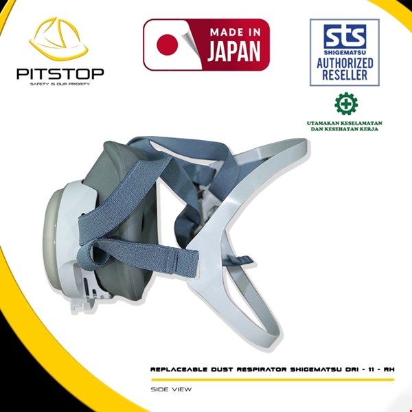 Jual Masker Respirator Shigematsu DRI 11 RH Safety Dust Filter Anti ...