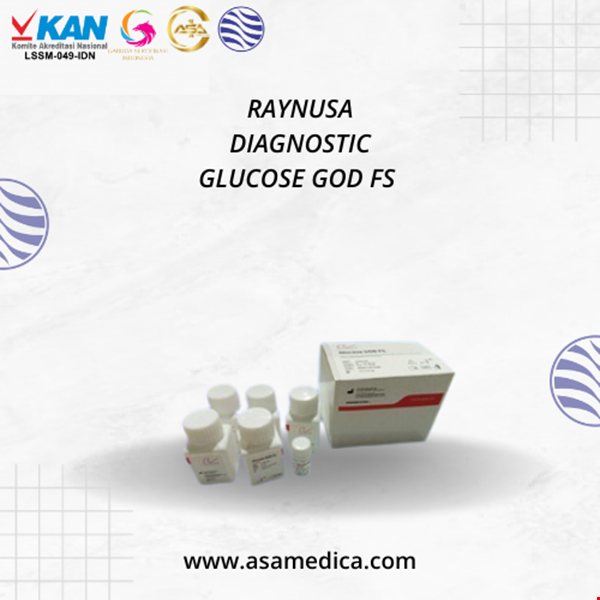 Jual RAYNUSA DIAGNOSTIC GLUCOSE GOD FS oleh PT. Anugerah Santosa Abadi