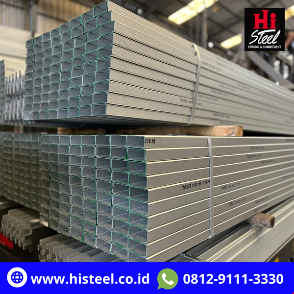 HARGA RENG BAJA RINGAN TASO PER BATANG oleh Hi Steel