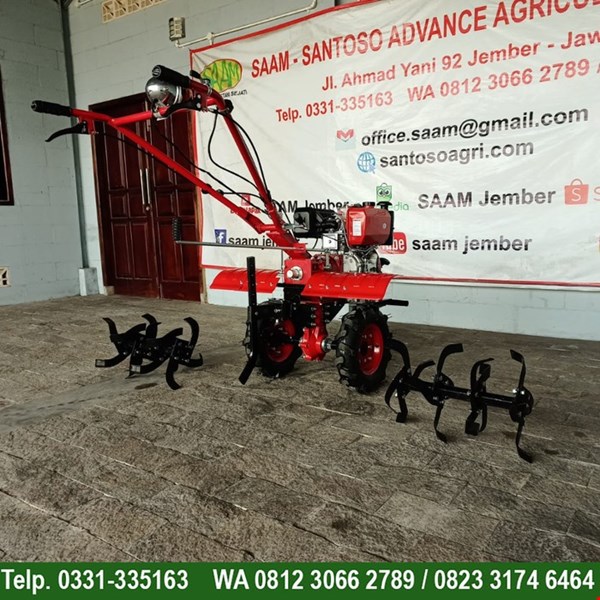 Jual Traktor Mini Tiler + Mesin Diesel / Solar 186 Tipe SAAM 135FC oleh ...