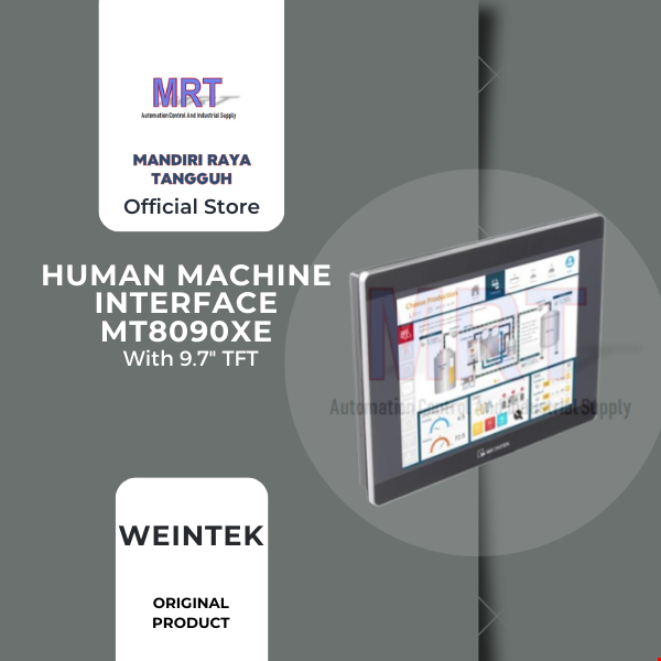 Distributor Weintek Touch Screen MT8090XE Original Murah Tangerang oleh ...