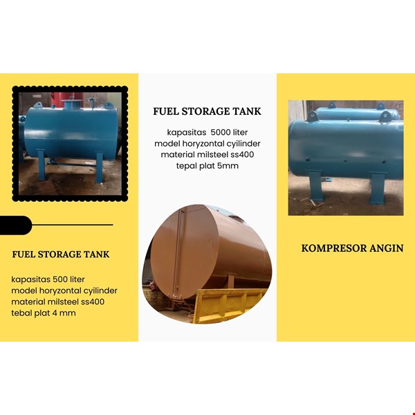 Jual FUEL STRORAGE TANK 2500 LITER, FULEL STRORAGE oleh PT. Gema ...