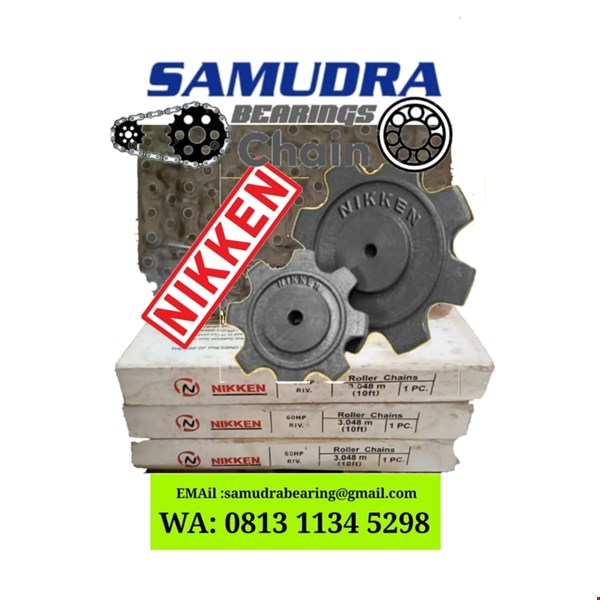 Jual Roller Chain Nikken oleh Samudra Bearing