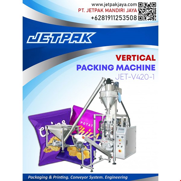 Jual VERTICAL PACKING MACHINE (JET-V420-1) oleh PT. Jetpak Mandiri Jaya