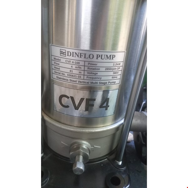 Jual DINFLO Vertical Multistage pump stainless steel pump CVF CVFA oleh ...