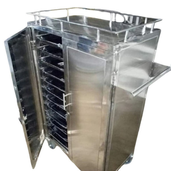 Jual Food Troli 16 Tray Tanpa Pemanas ss oleh PT. Yanmaris Mitra Sarana